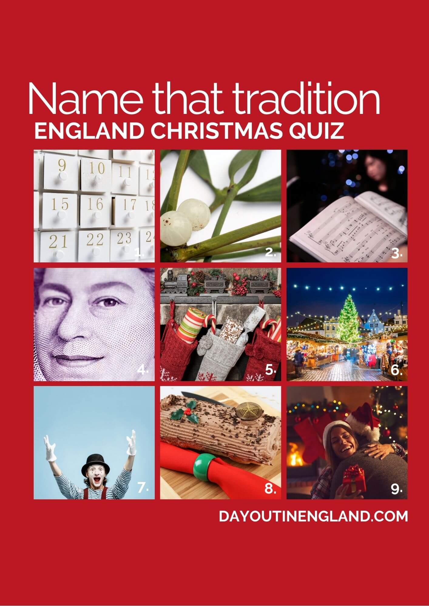 BIG England Christmas Quiz: 50 Questions & Answers (+ Picture Round ...