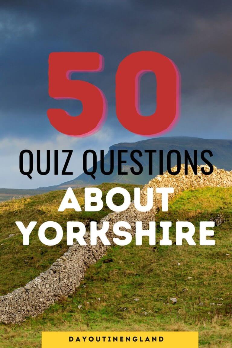 BIG Yorkshire Quiz – 50 Questions & Answers | Day Out in England