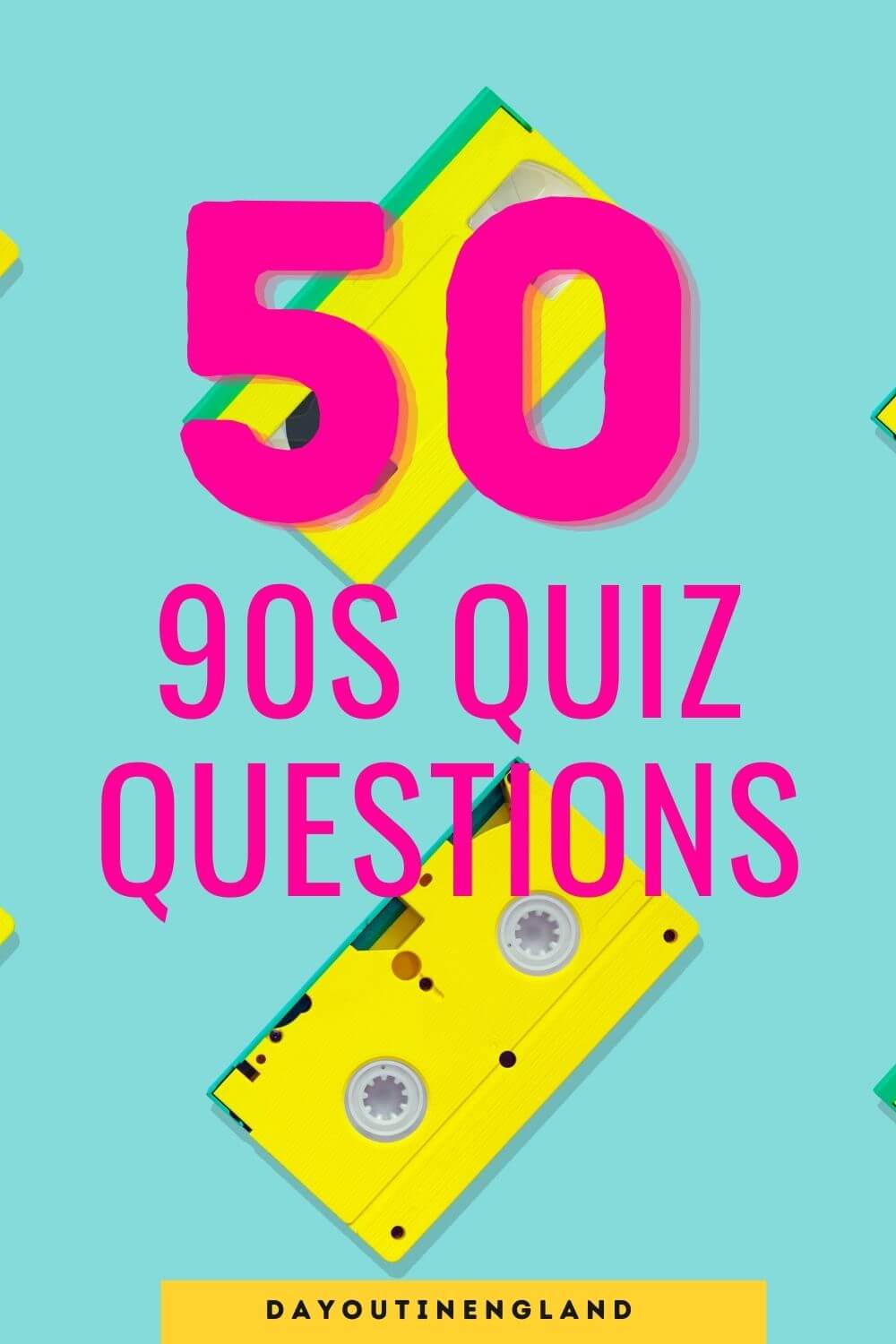 The BIG England 90s Quiz – 50 Questions & Answers | Day Out in England