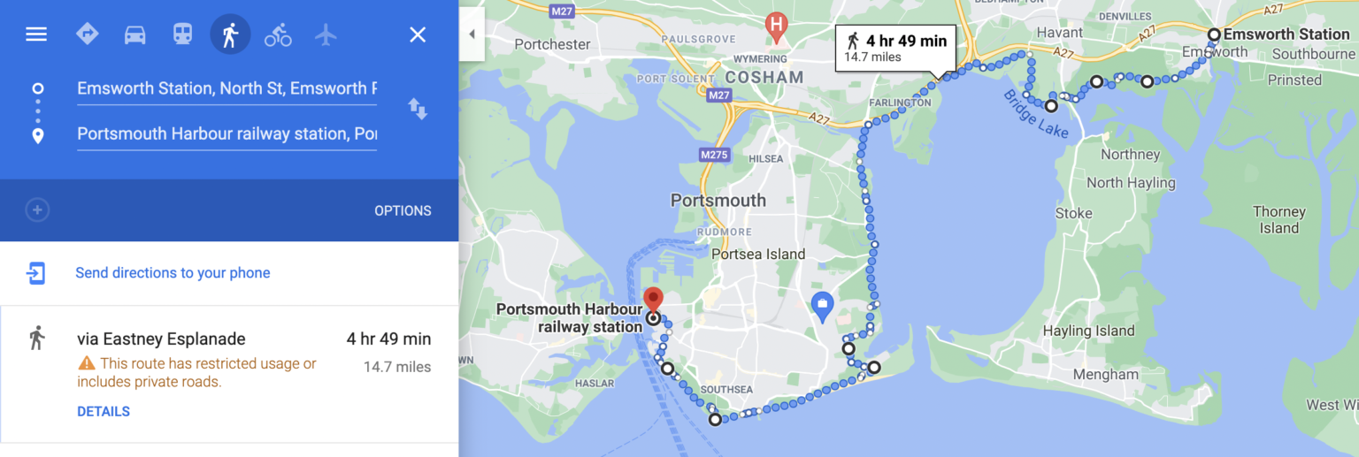 How to Do the Solent Way Walk in 6 Day Trips (by Public Transport & Car ...