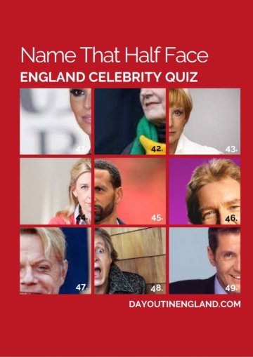 BIG English Celebrity Quiz: 50 Questions & Answers (+ Picture Round ...