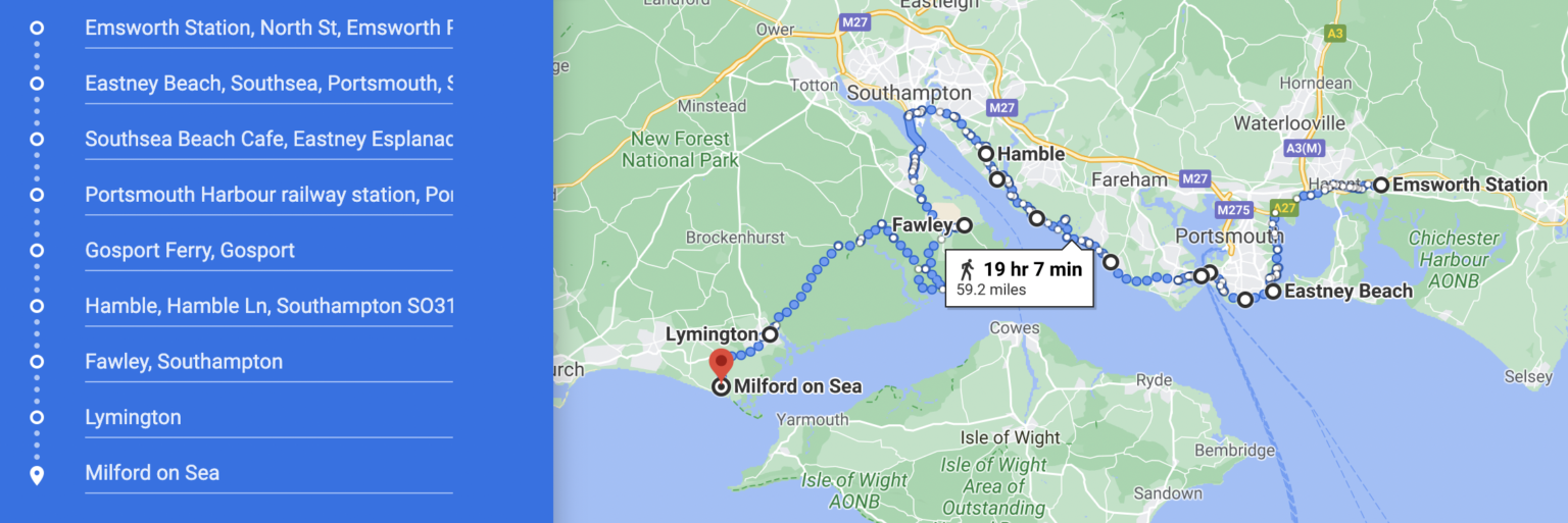 How to Do the Solent Way Walk in 6 Day Trips (by Public Transport & Car ...