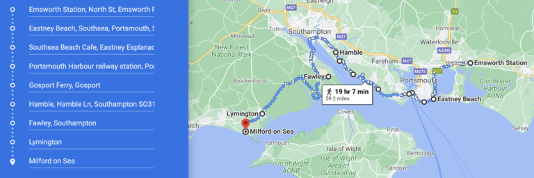 How to Do the Solent Way Walk in 6 Day Trips (by Public Transport & Car ...