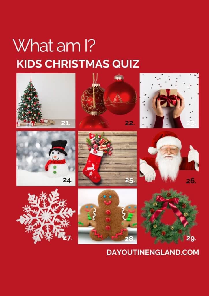 BIG Kids Christmas Quiz: Picture Round + 50 Questions and Answers | Day ...